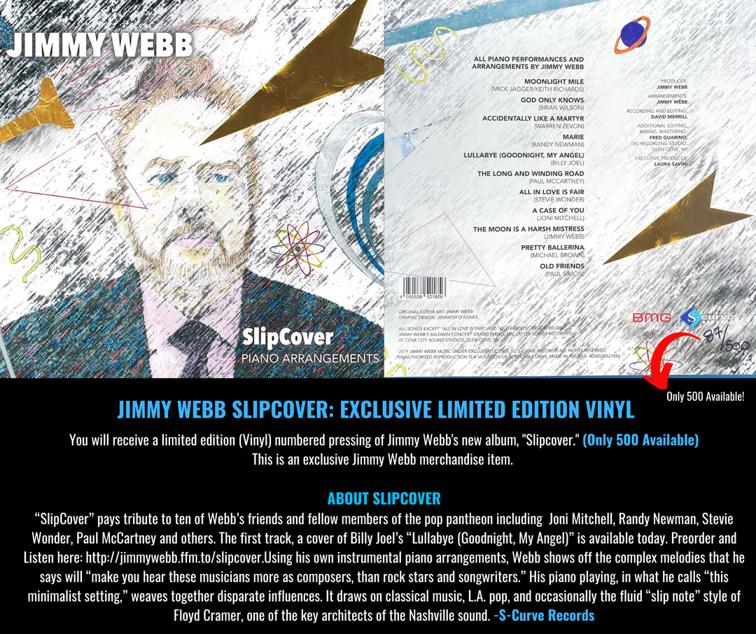 Digital | CDs | Books | Lyrics – Jimmy Webb
